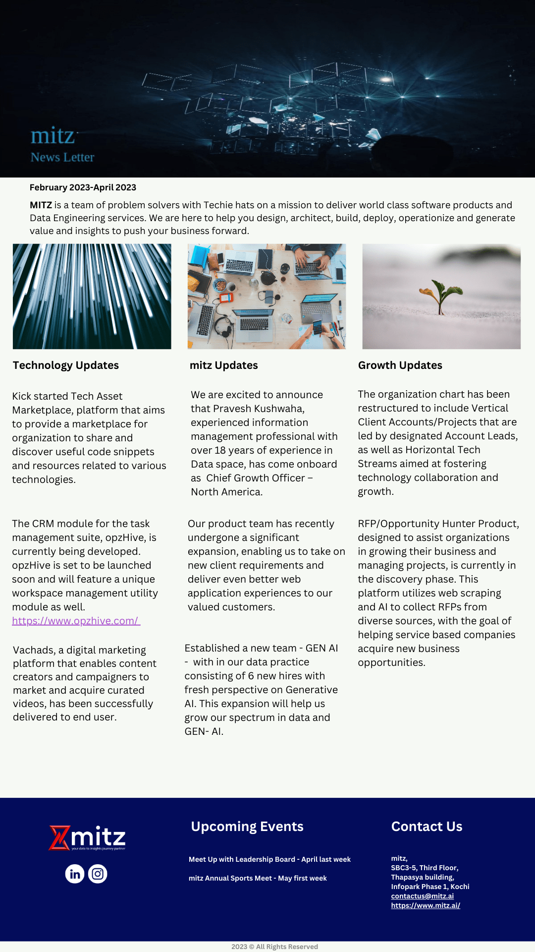 mitz – data engineering services partner